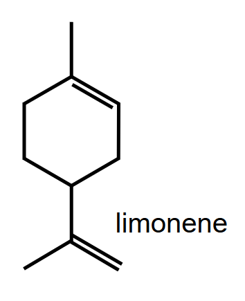Solved Draw both enantiomers of limonene. Identify the | Chegg.com