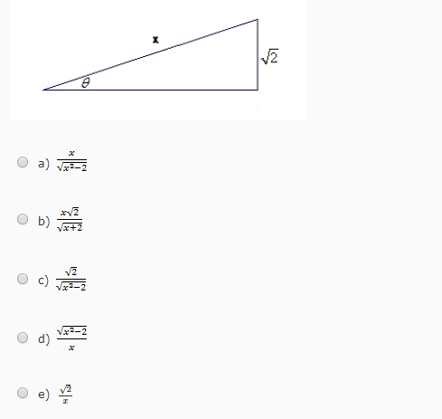Solved a) x/squareroot x^2 - 2 b) x squareroot | Chegg.com
