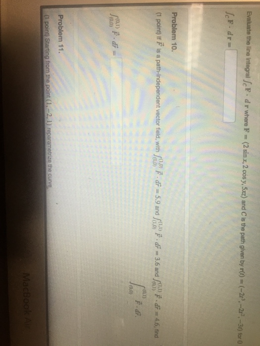 Solved #9 please make sure it is right | Chegg.com