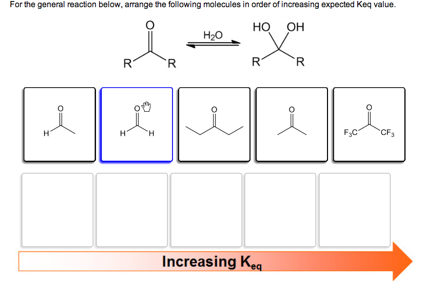 Solved For The General Reaction Below Arrange The Following