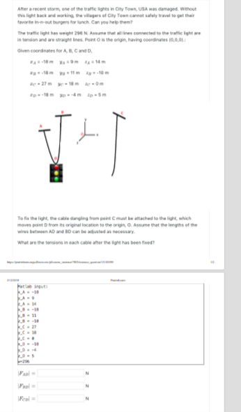 After a recent storm, one of the traffic ighes in | Chegg.com