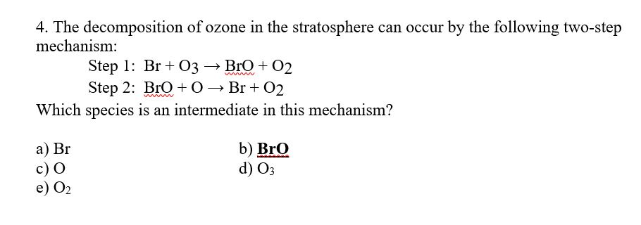 Solved The correct answer is given in bold (B, BrO). I do | Chegg.com