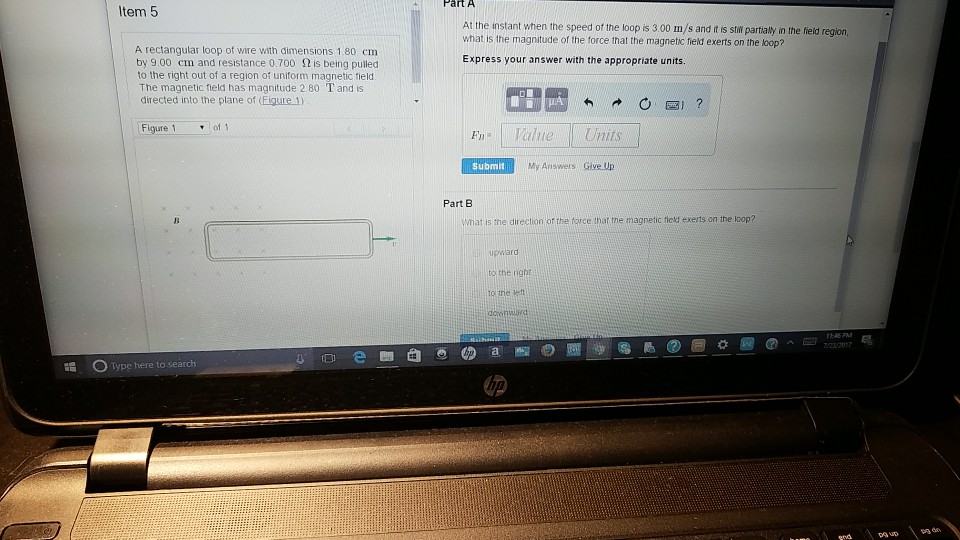 Solved A rectangular loop of wire with dimensions 1.80 cm by | Chegg.com