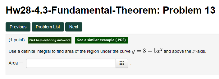 Solved Hw28-4.3-Fundamental-Theorem: Problem 13 PreviouS | Chegg.com