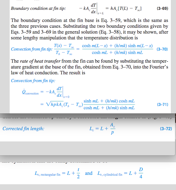 Solved A circular fin of uniform cross section, D=15mm, and | Chegg.com