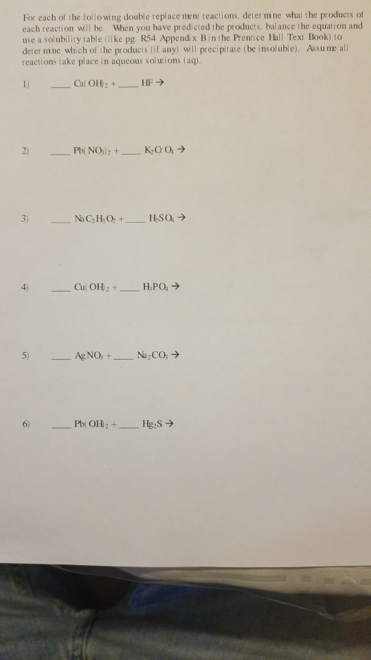 Solved Predict the products for the following reactions, | Chegg.com