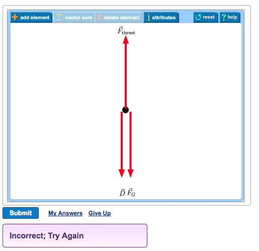 42 free body diagram of a rocket