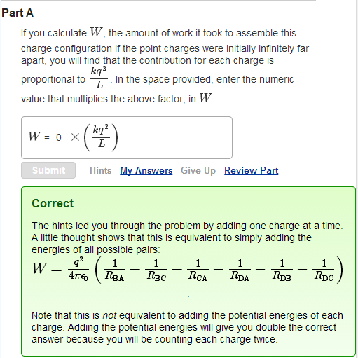 If you calculate W. the amount of work it took to | Chegg.com