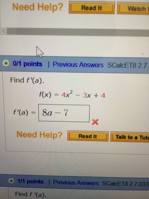 solved-find-f-a-f-x-4x-2-3x-4-chegg