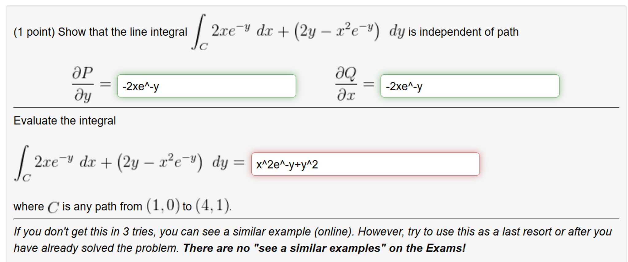 Solved Show the the line integral _____ is independent of | Chegg.com
