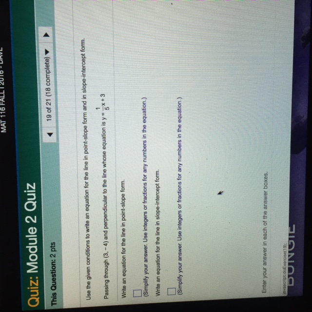 Solved Use the given conditions to write an equation for the | Chegg.com