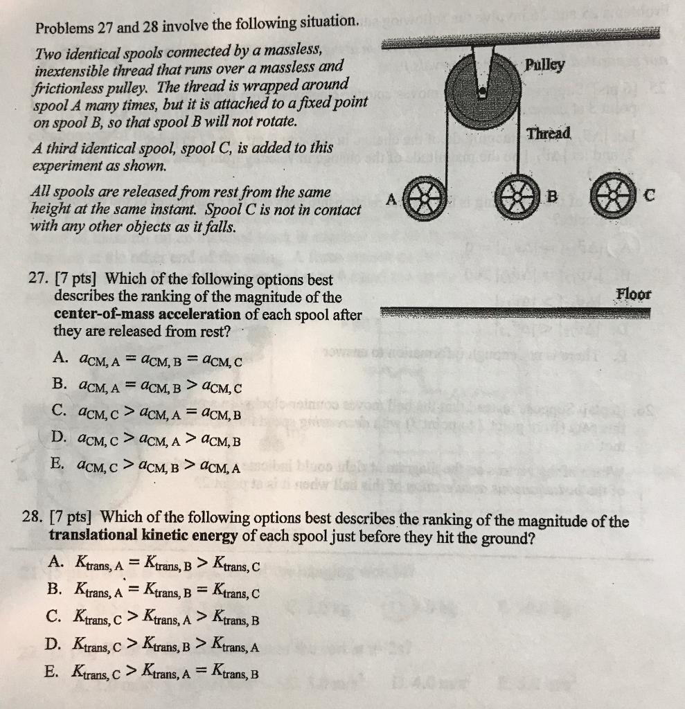 Solved Problems 27 and 28 involve the following situation. | Chegg.com