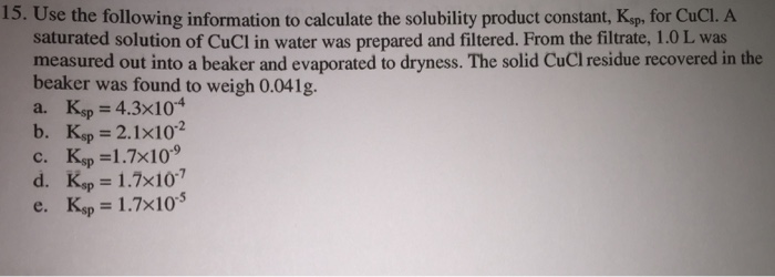 Solved Use the following information to calculate the | Chegg.com