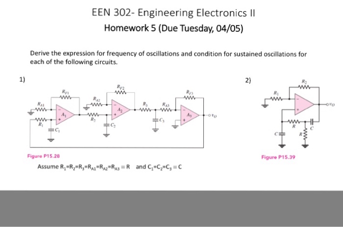 Solved Derive the expression for frequency of oscillations | Chegg.com