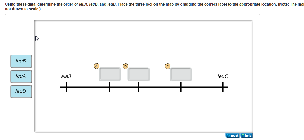 Solved Please solve this question. Determining gene order | Chegg.com