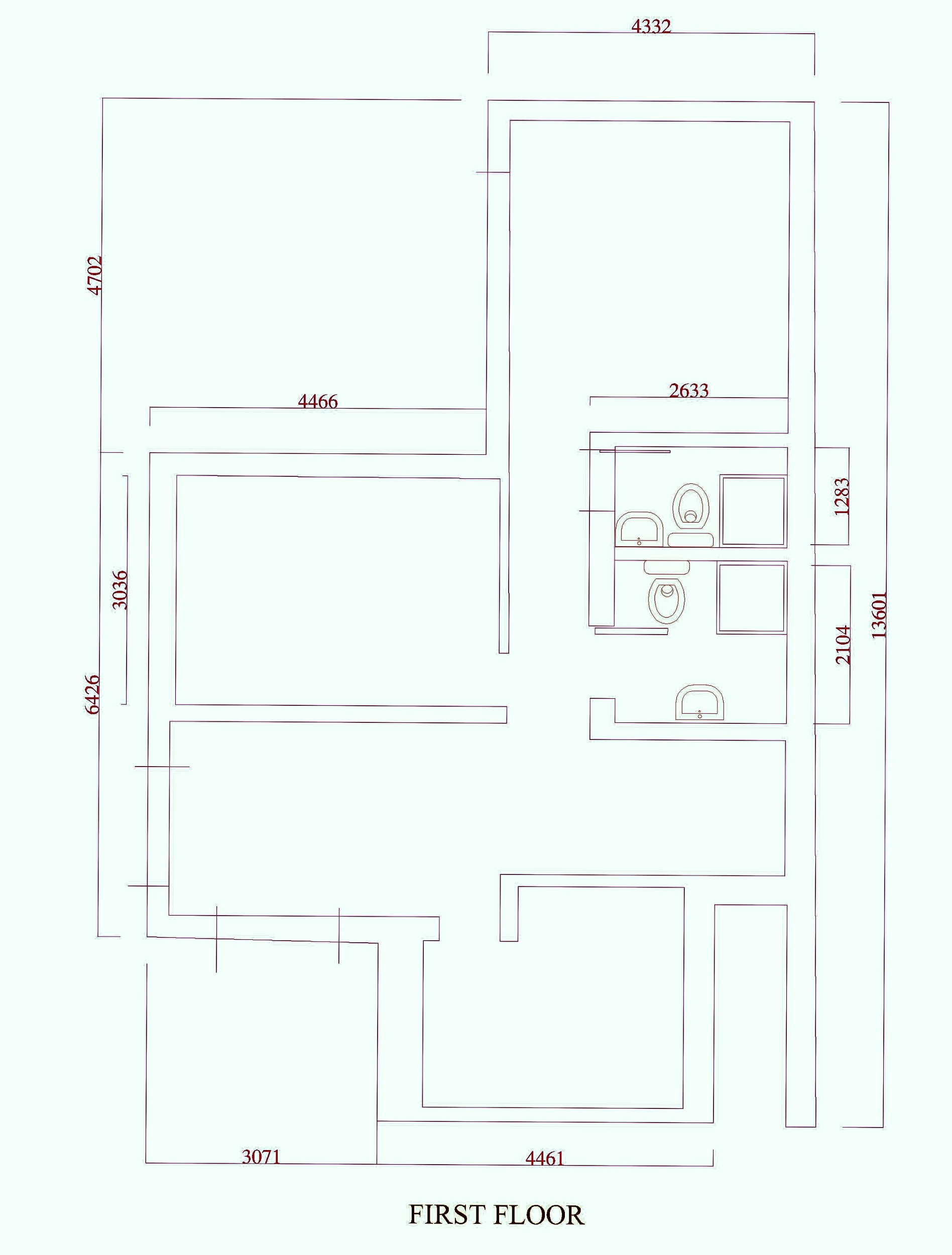 Design a cold water piping system for the villa shown | Chegg.com