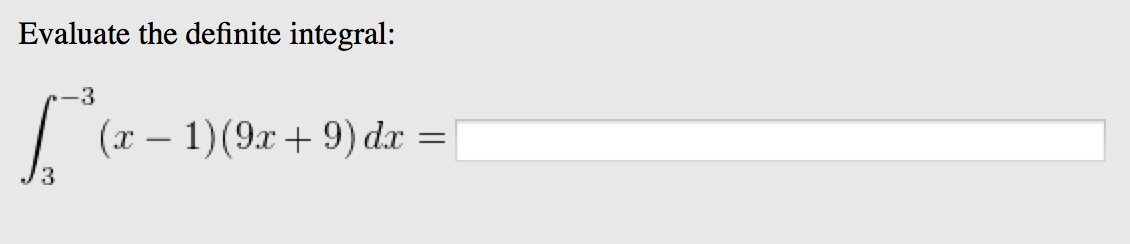 Solved Evaluate the definite integral: Integrate limit | Chegg.com