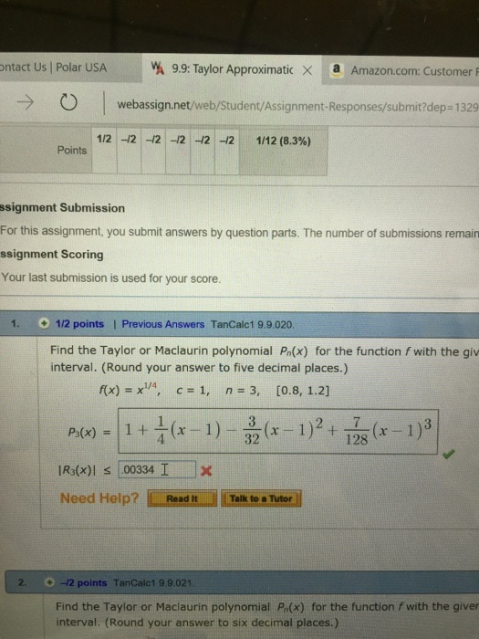 Solved For this assignment, you submit answers by question | Chegg.com