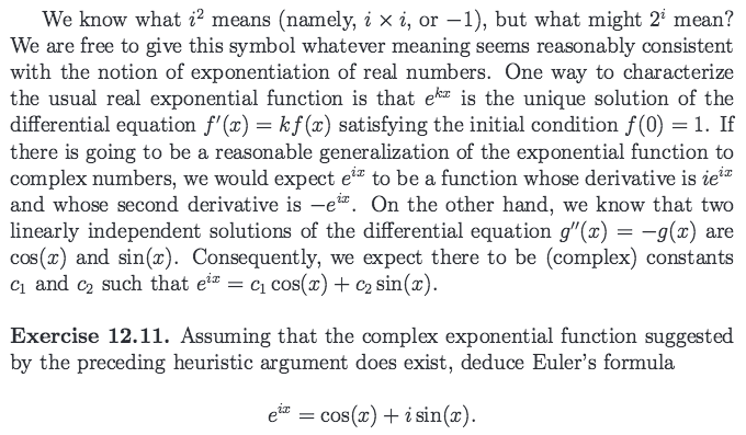 Solved We know what i2 means (namely, i x i, or -1), but | Chegg.com