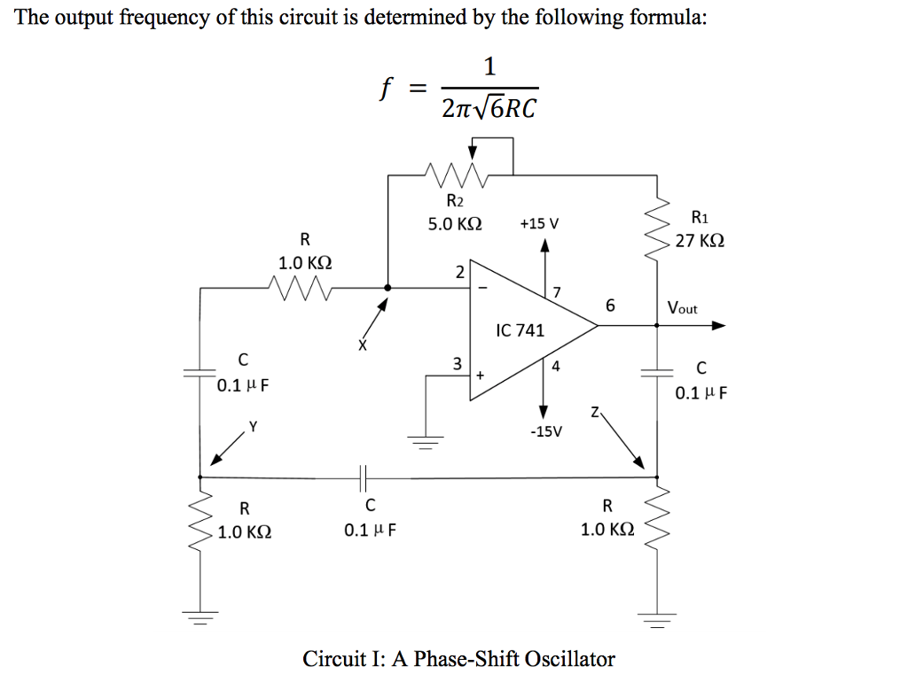 Solved The output frequency of this circuit is determined by | Chegg.com