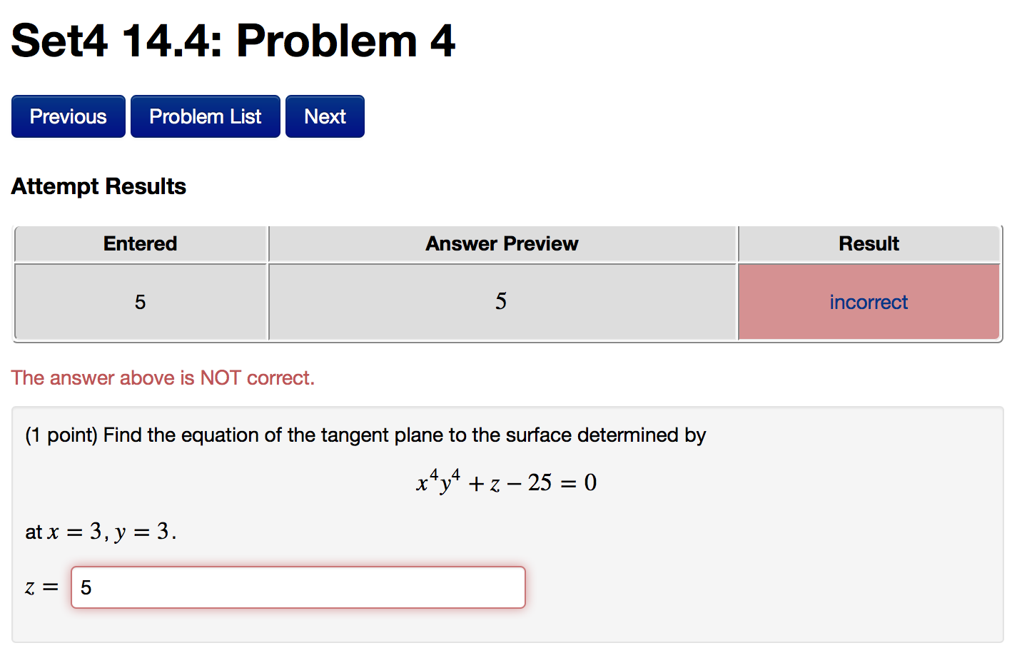 Solved Find the equation of the tangent plane to the surface | Chegg.com