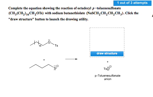 Solved Complete the equation showing the reaction of | Chegg.com