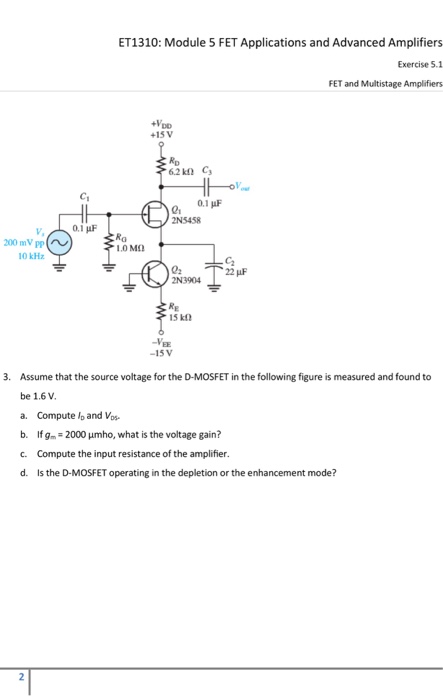 Solved Answer the following questions: Assume V0,--2.0 V for | Chegg.com Solved Answer the following questions: Assume V0,--2.0 V for | Chegg.com