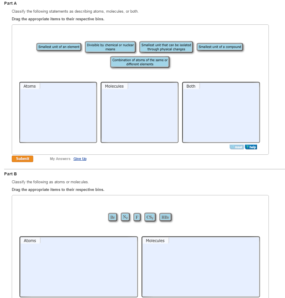 Solved 1.) Classify the following statements as describing | Chegg.com Solved 1.) Classify the following statements as describing | Chegg.com