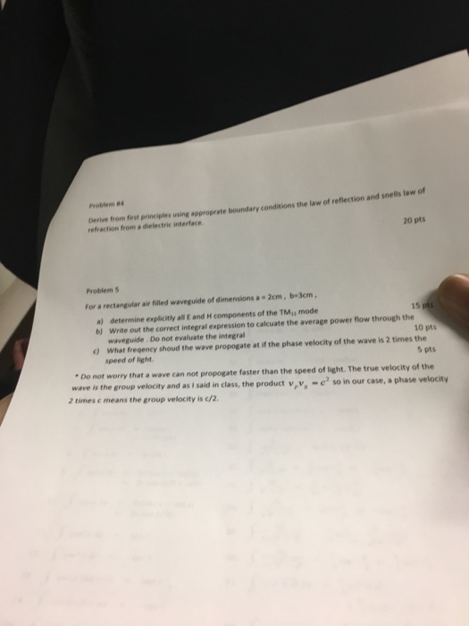 Derive from first principles using appropriate | Chegg.com