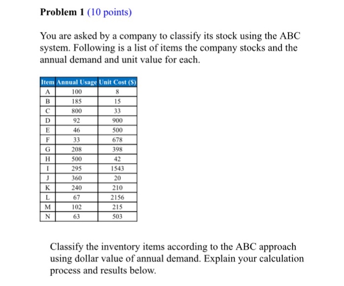 Solved You are asked by a company to classify its stock | Chegg.com