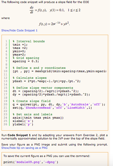Solved Adapt answer to plot a numerically approximated | Chegg.com