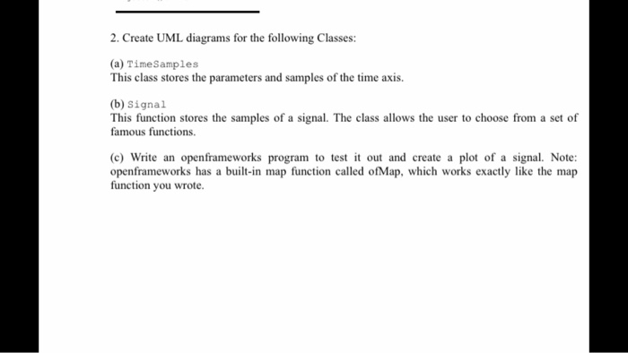 Create UML diagrams for the following Classes: Time | Chegg.com