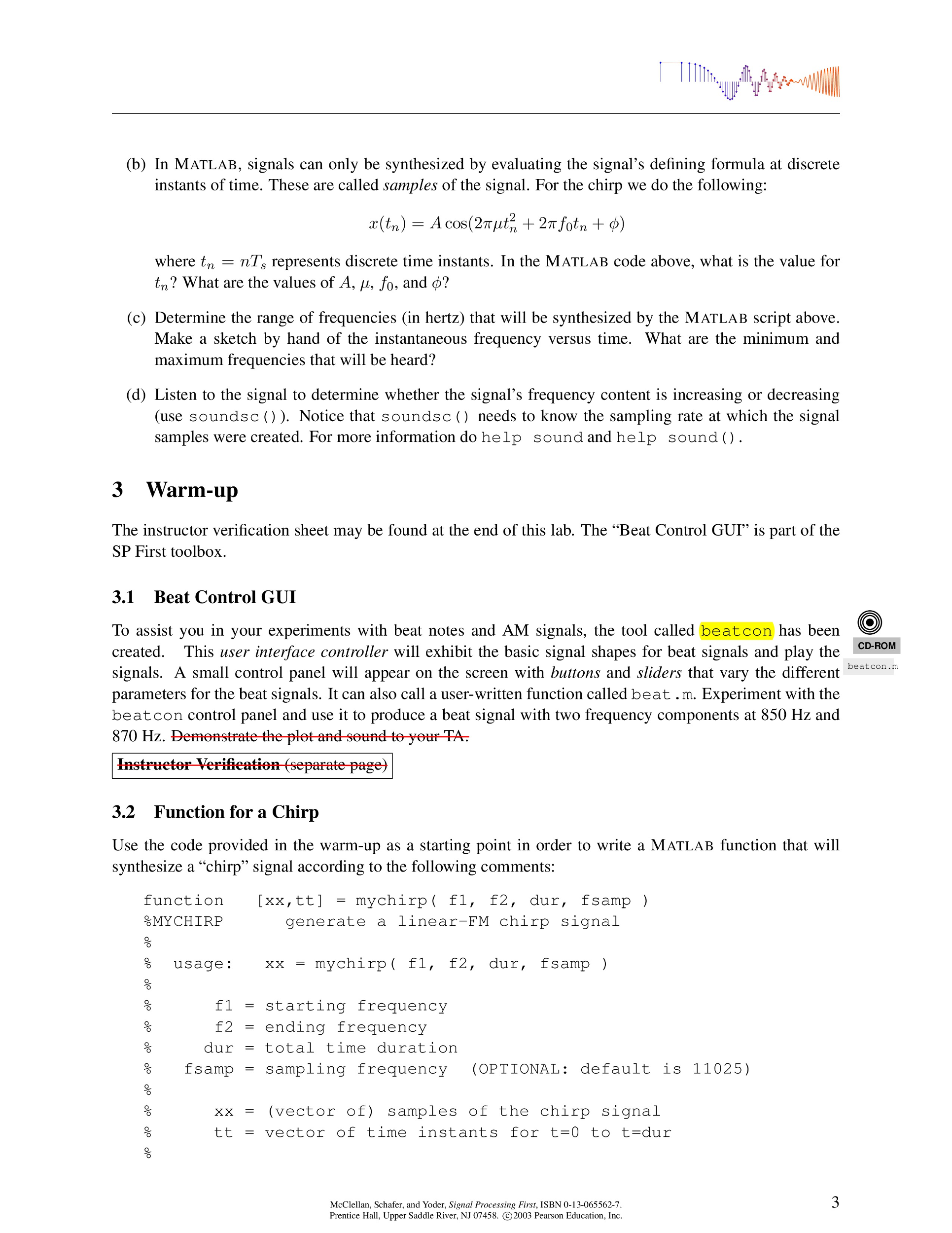 Pre-Lab and warm-Up: You should read at least the | Chegg.com