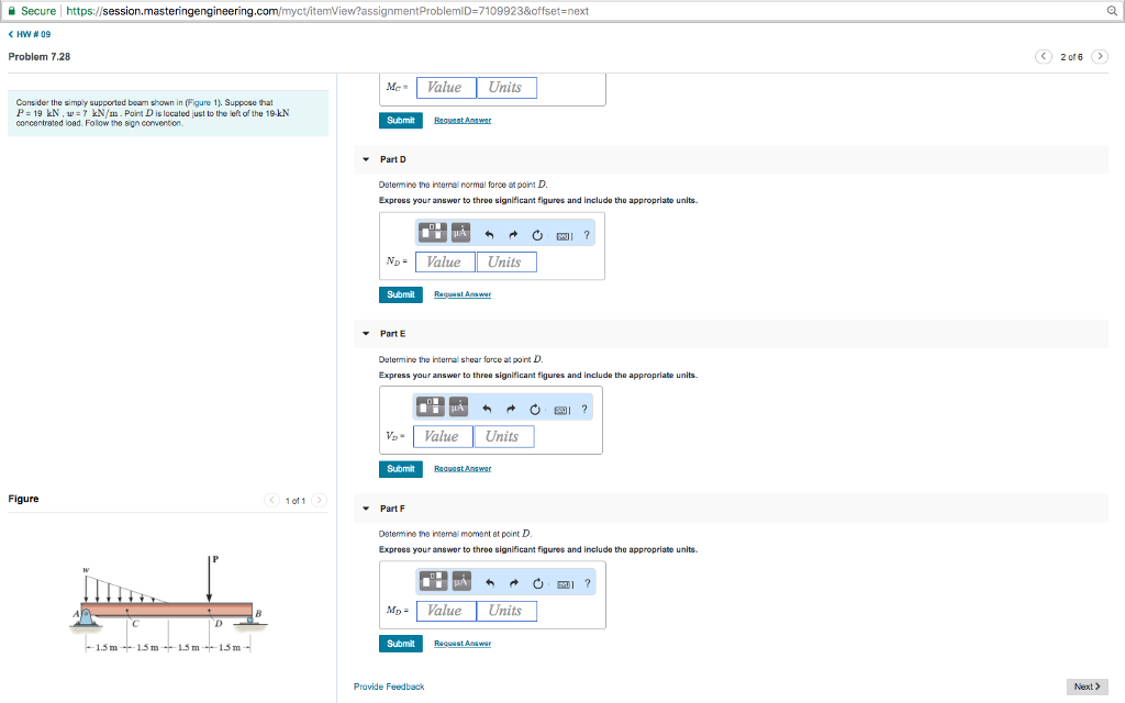 Solved ? Secure | https://session.masten | Chegg.com