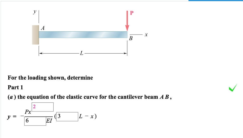 Solved For the loading shown, determine Part 1 (a ) the | Chegg.com