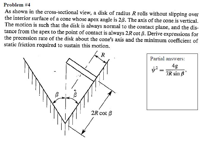 Problem #4 As shown in the cross-sectional view, a | Chegg.com