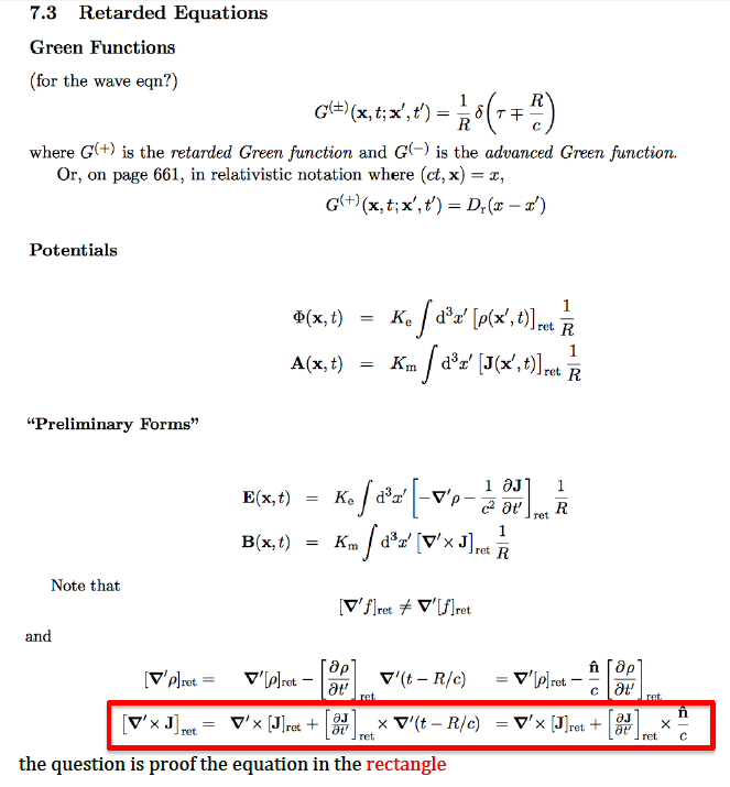 Solved Green Functions (for the wave eqn?) where G^+ is the | Chegg.com
