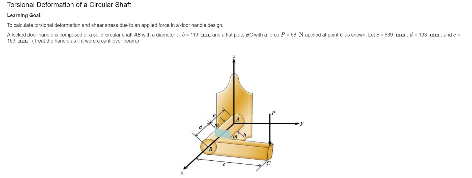 Solved Torsional deformation of a circular shaft. | Chegg.com