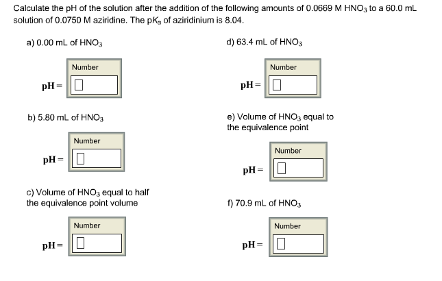 Solved Calculate the pH of the solution after the addition | Chegg.com