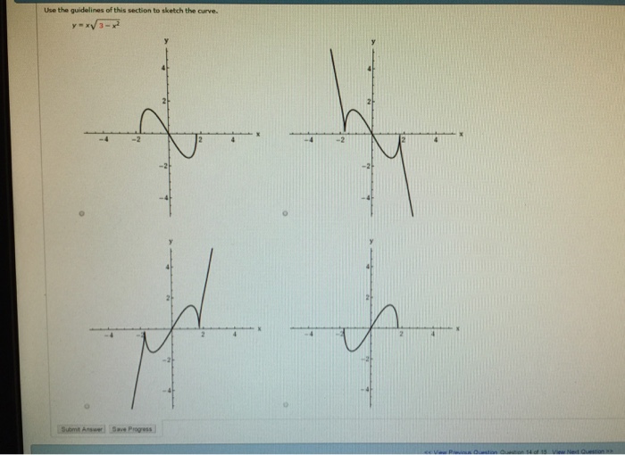 Solved Use the guidelines of this section to sketch the | Chegg.com