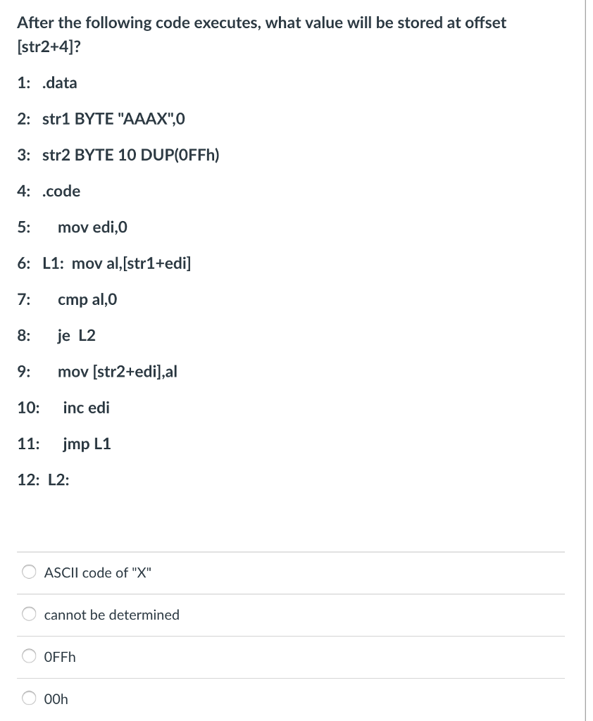 Solved After The Following Code Executes What Value Will Be