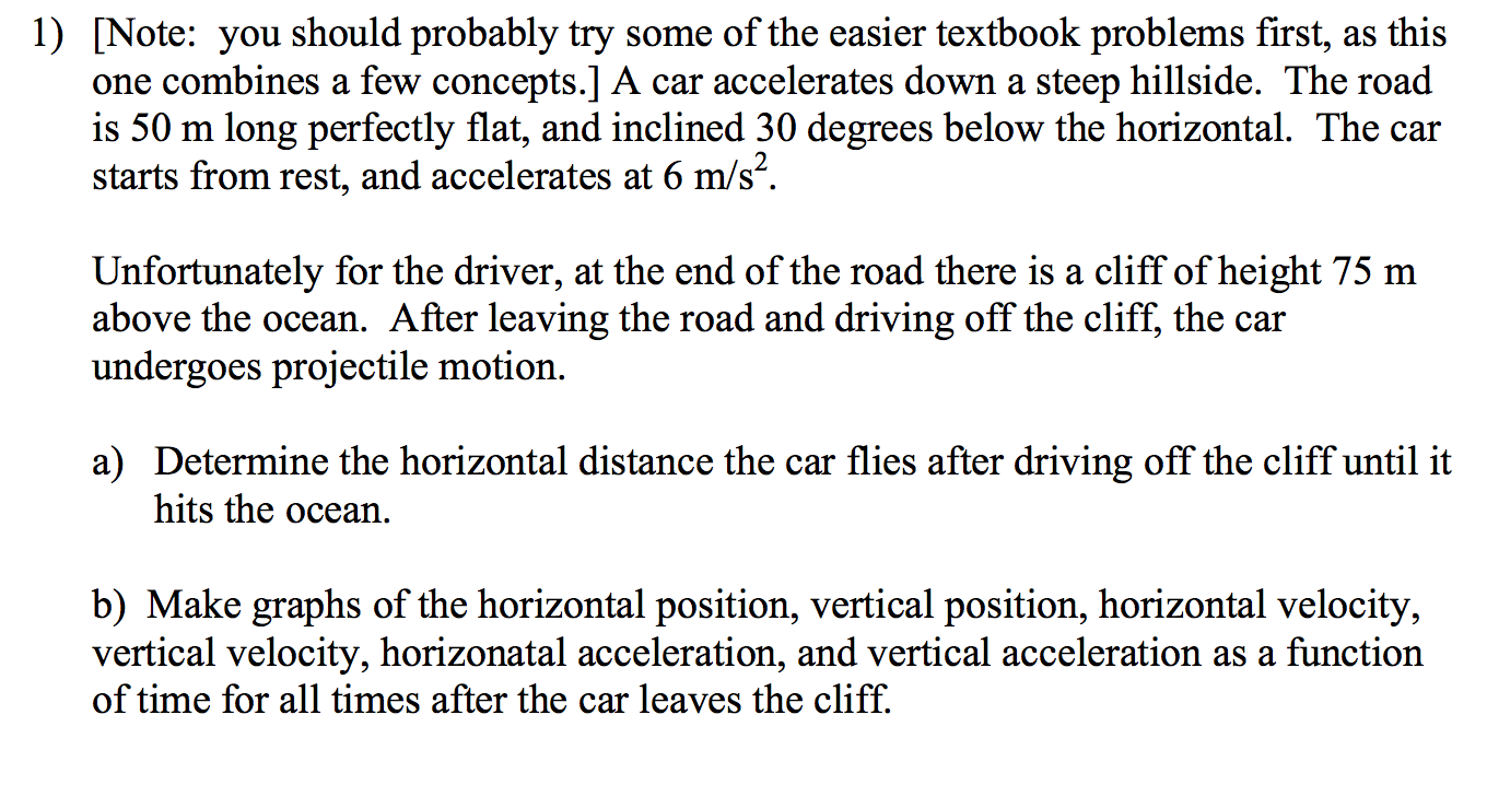 [Note: you should probably try some of the easier | Chegg.com