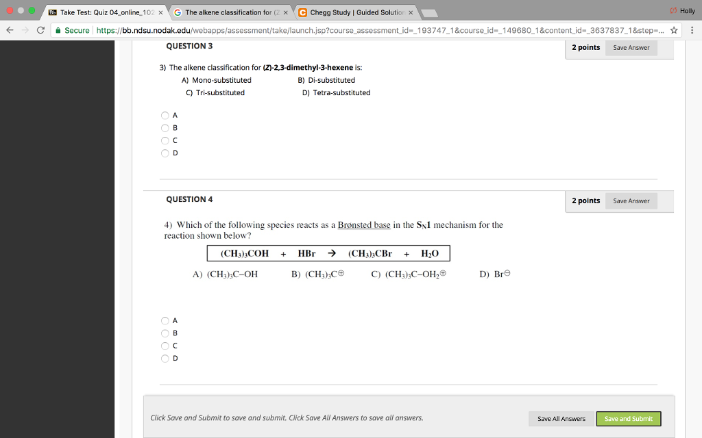 Chemistry Archive | October 22, 2017 | Chegg.com
