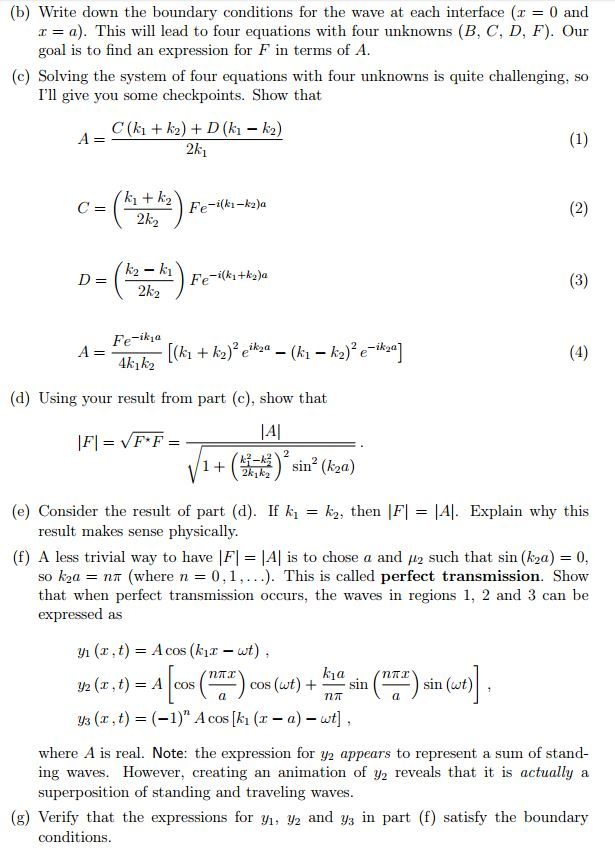 Solved 3. Three Strings. Consider two infinitely long | Chegg.com