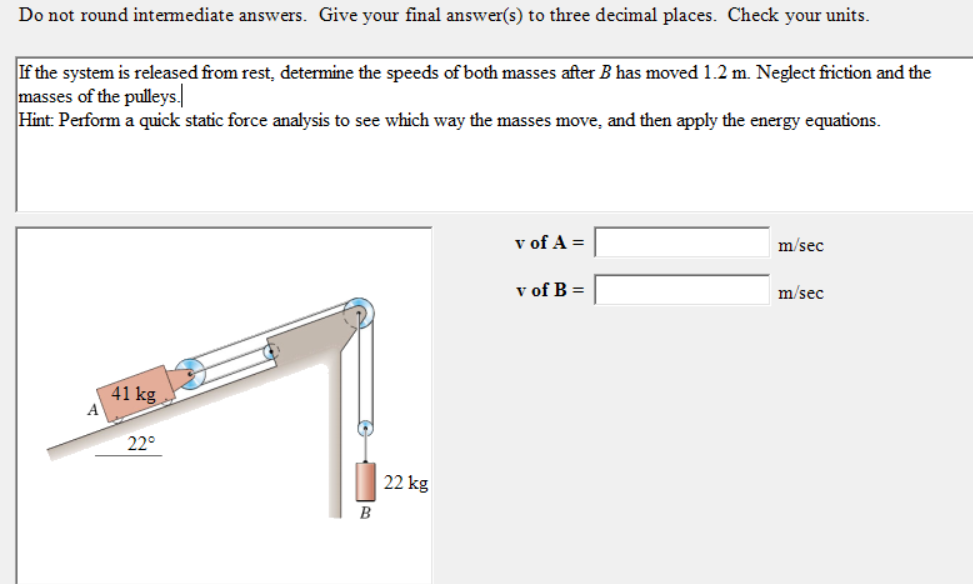 Solved Perform a static force analysis to see which way the | Chegg.com