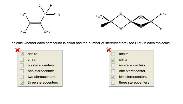 Solved Indicate whether each compound is chiral and the | Chegg.com