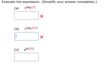 Solved Evaluate the expression. (Simplify your answer | Chegg.com