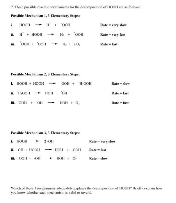 Solved Hydrogen peroxide H202 (HOOH) is a strong oxidizing | Chegg.com
