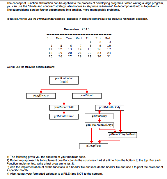 Solved The concept of Function abstraction can be applied to | Chegg.com