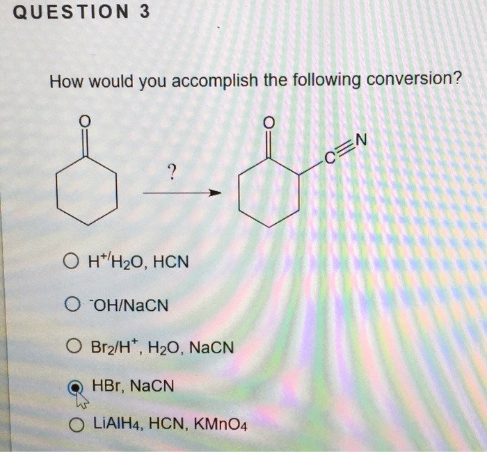 Solved How Would You Accomplish The Following Conversion 